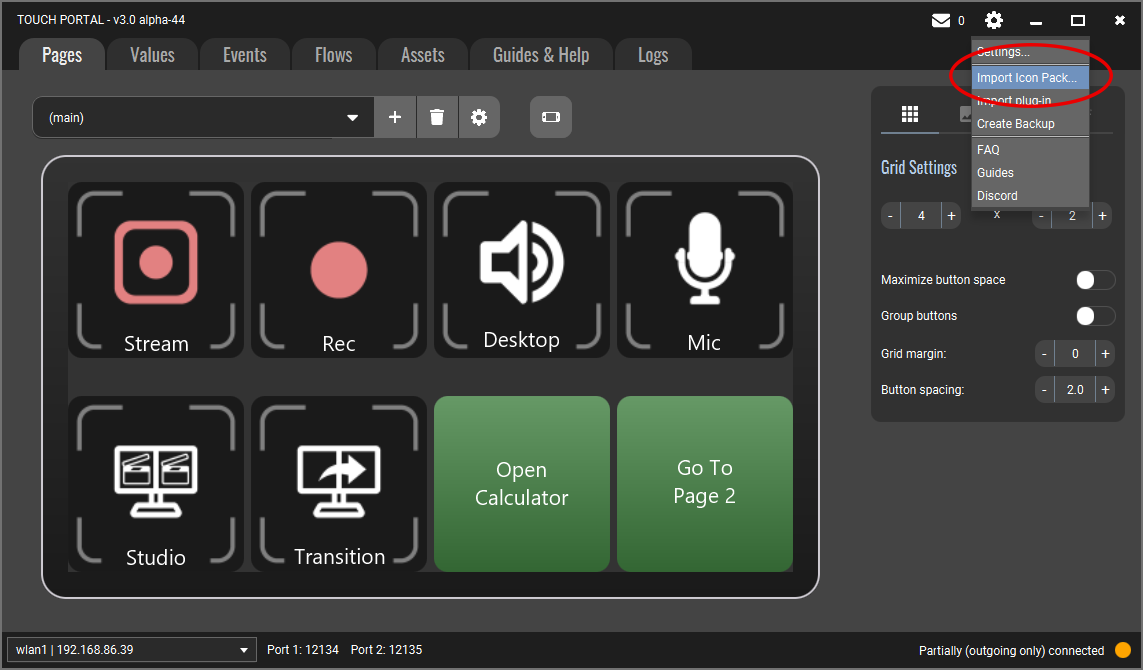 Touch Portal - Remote macro control deck for PC and Mac OS for ...